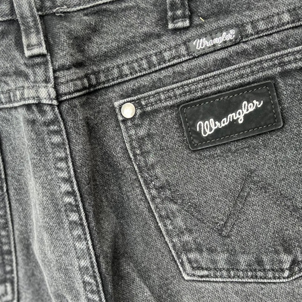 Wrangler Men's Silver Edition Denim Jeans Black Size … - Gem